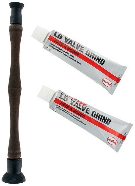 KIT RODAGE SOUPAPES VENTOUSE + PATE A RODER MONOGRAIN LOCTITE