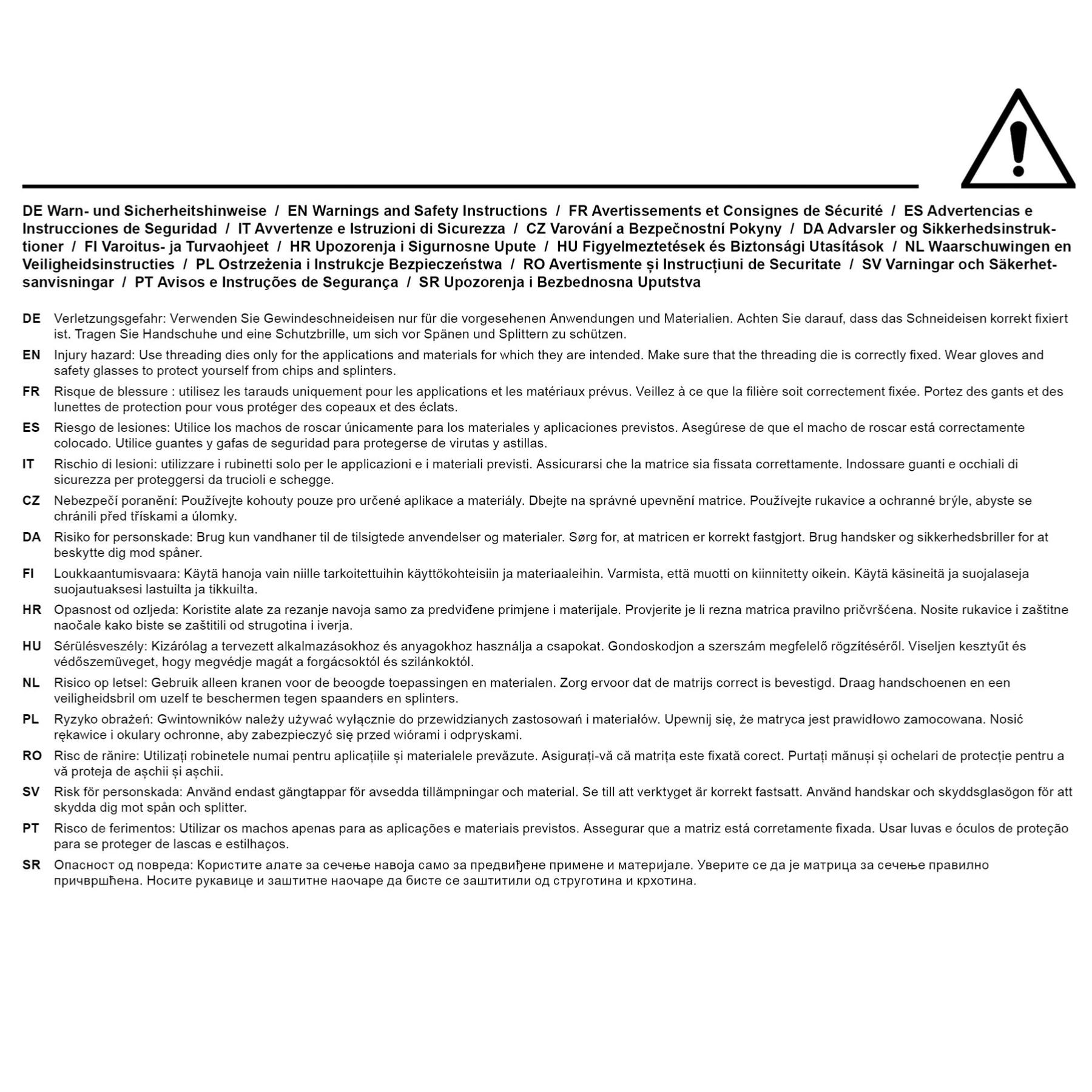 FILIERE FILETAGE MAIN 5 x 0.80 | OC-PRO.FR