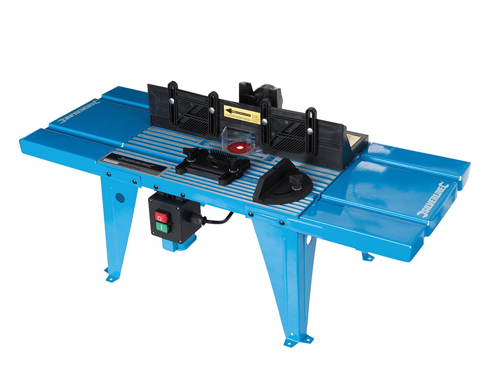 TABLE DE FRAISAGE POUR DEFONCEUSE AVEC RAPPORTEUR