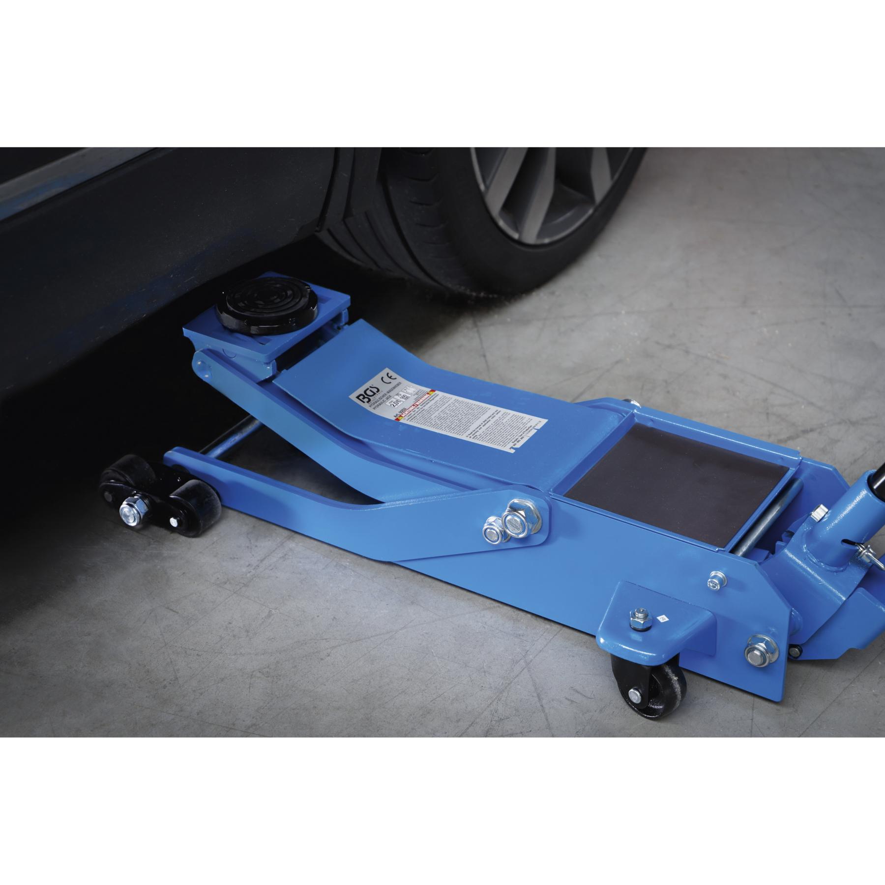 CRIC ROULEUR HYDRAULIQUE EXTRA PLAT SURBAISSE | OC-PRO.FR