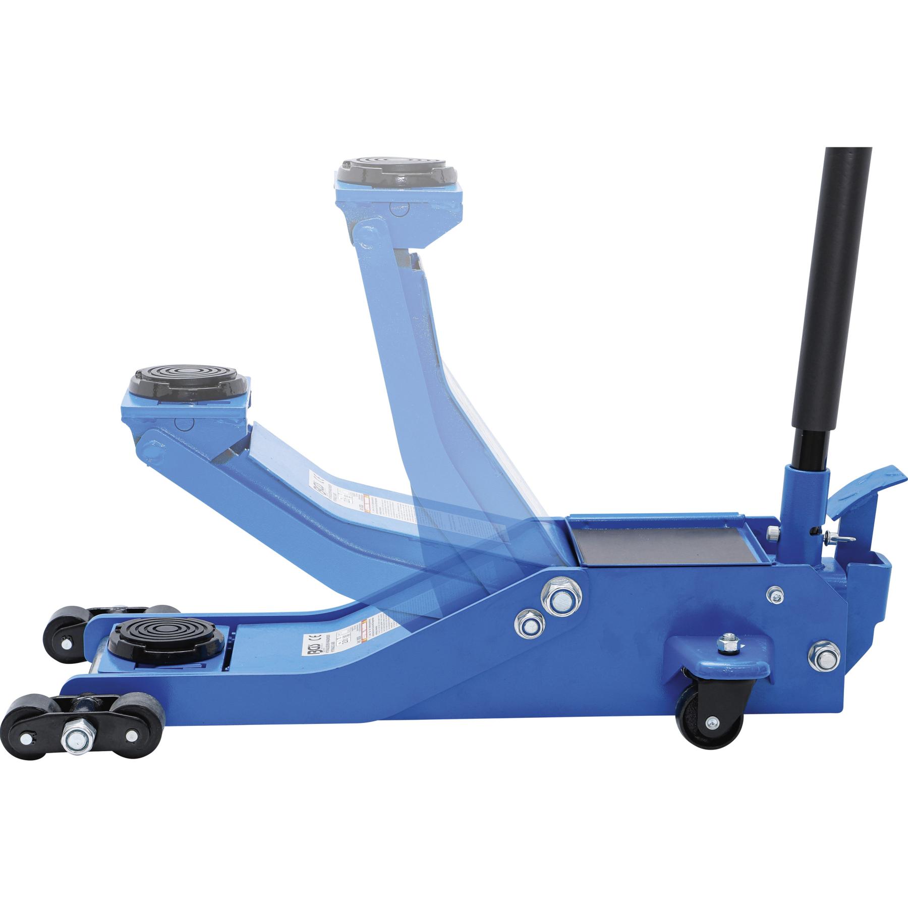 CRIC ROULEUR HYDRAULIQUE EXTRA PLAT SURBAISSE | OC-PRO.FR